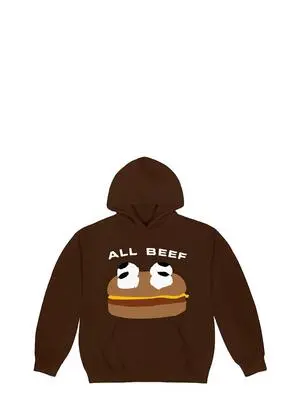 CACTUS PLANT FLEA MARKET X Mcdonald's All Beef Hoodie - Chocolate