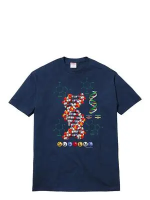 Supreme Dna Tee Shirt - Navy Blue