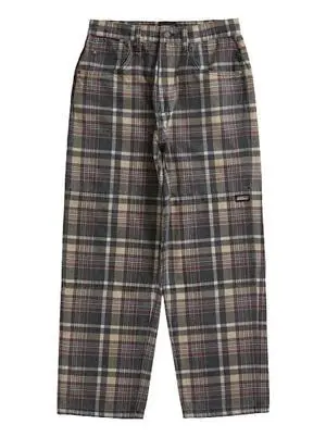 Supreme Dickies Double Knee Baggy Jean - Black Plaid