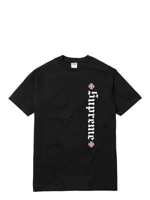Supreme Independent Old English Tee Shirt Black