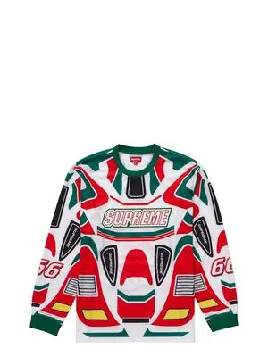 Supreme Decals Moto Jersey - White