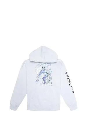 Supreme Daniel Johnston Hooded Sweatshirt - Ash Grey