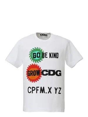 CACTUS PLANT FLEA MARKET X Cdg Go Be Kind T-shirt - White
