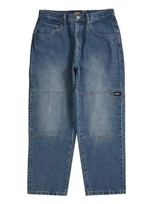 Supreme Dickies Double Knee Baggy Jean - Washed Indigo