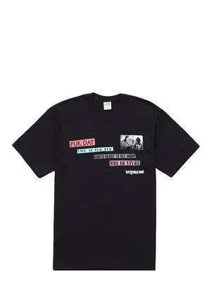 Supreme Joie De Vivre Tee Shirt - Black