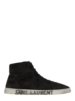 Saint Laurent High-top Sneakers - Black