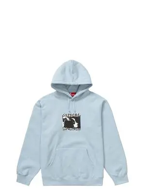 Supreme Dog Eat Dog Hooded Sweatshirt - Light Blue