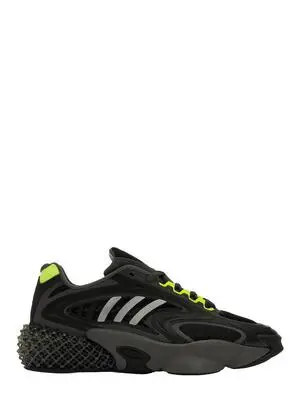 Adidas 4d Krazed Sneakers - Core Black/silver Metallic/solar Yellow