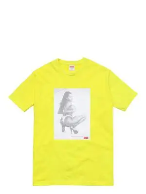 Supreme Digi Tee Shirt Bright Yellow