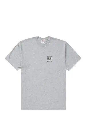 Supreme Dead Prez Tee Shirt - Heather Grey