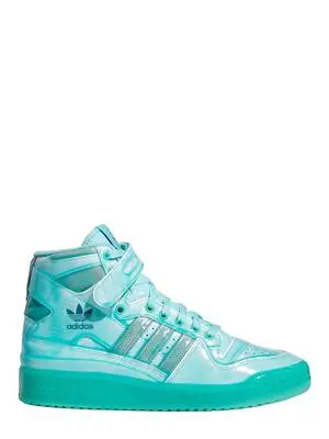 Adidas Forum Hi Jeremy Scott /dipped Sneakers - Aqua/dipped Aqua