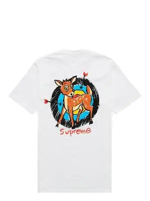 Supreme Deer Tee Shirt White