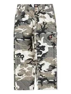 Supreme Dickies Quilted Double Knee Painter Pant - Grey Camo