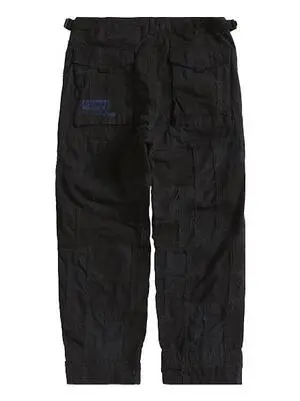 Supreme Junya Watanabe Cdg Patchwork Cargo Pant - Black