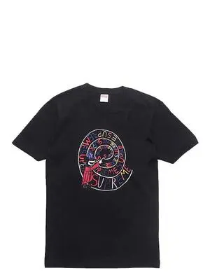 Supreme Joe Roberts Swirl Tee Shirt Black