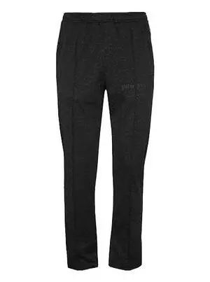 Palm Angels Leopard Track Pants - Black