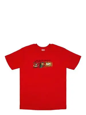 Supreme Dog Shit Tee Shirt Red