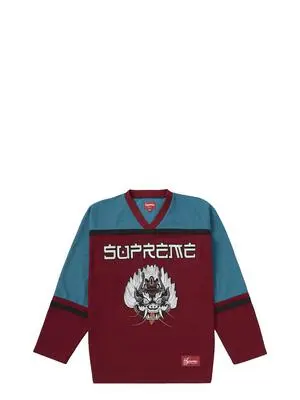 Supreme Demon Hockey Jersey - Cardinal