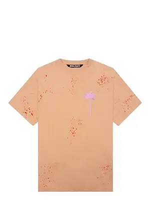 Palm Angels Palm Logo T-shirt - Camel
