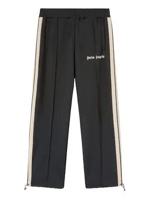 Palm Angels Loose Track Pants - Black/off White