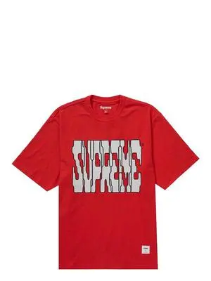 Supreme Digi Short Sleeve Top Red