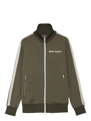 Palm Angels Track Jacket - Military/off White