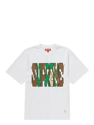 Supreme Digi Short Sleeve Top White