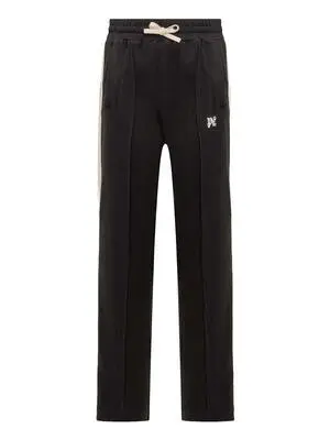 Palm Angels Monogram Classic Track Pants - Off/black