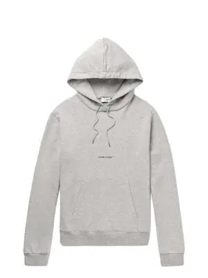 Saint Laurent Rive Gauche Hoodie - Gray