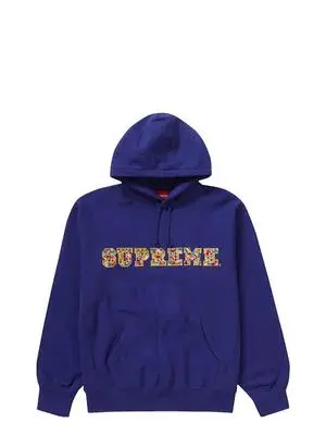 Supreme Jewels Hooded Sweatshirt Dark Royal