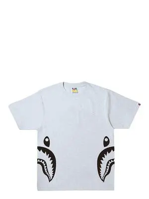 A BATHING APE Bicolor Side Shark Tee Shirt (ss22) Grey