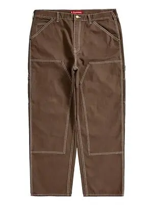 Supreme Double Knee Canvas Painter Pant - Brown