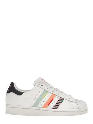 Adidas Superstar Xxl Print Sneakers - White | Editorialist