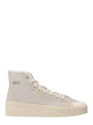 Adidas Nizza 2 Leather High-Top Sneakers Chalk White/off White/off White