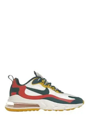 Nike Max 270 React Sneakers - White/turquoise/yellow