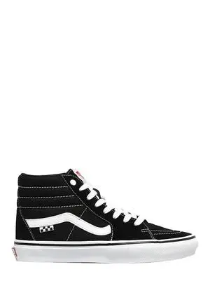 VANS Sk8-hi Checkerboard Sneakers - Black/white