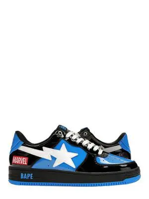 BAPE A Bathing Ape Bape Sta Marvel Comics Venom Sneakers Black/blue/white