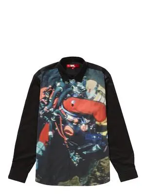 Supreme Junya Watanabe Cdg Nature Shirt - Black