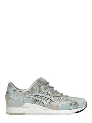 Asics Gel Lyte Iii Atmos World Map Sneakers - Blue