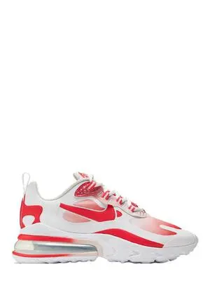 Nike Air Max 270 React Se Bubble Wrap Sneakers - White/track Red/barely Rose