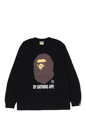 A BATHING APE By Bathing Ape Long Sleeve Tee Shirt - Black