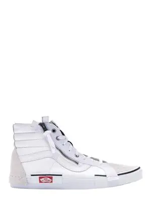 VANS Sk8-hi Checkerboard Cap - True White/black
