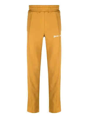 Palm Angels Logo Trackpants - Camel/white