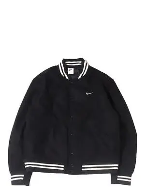 Nike Sportswear Authentics Varsity Jacket - Black/white
