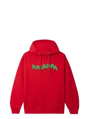 ANTI SOCIAL SOCIAL CLUB Miami Hoodie - Red