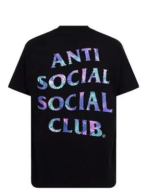 ANTI SOCIAL SOCIAL CLUB Kiss The Wall Tee Shirt - Black