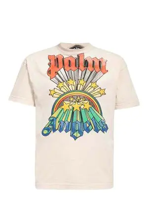 Palm Angels Rainbow Stars T-shirt - White