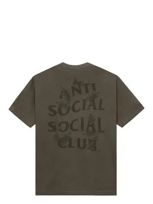 ANTI SOCIAL SOCIAL CLUB Kkoch Tonal Tee Shirt - Dusty Brown
