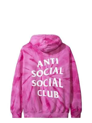 ANTI SOCIAL SOCIAL CLUB Laguna Hoodie - Pink Tie Dye