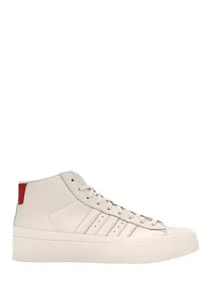 Adidas Pro Model High-top Sneakers - Chalk White